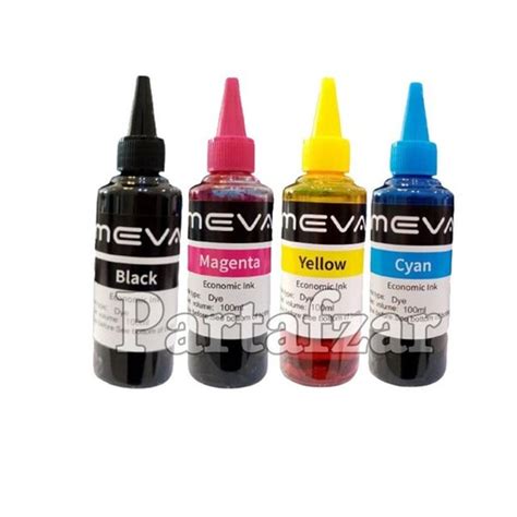 خرید و قیمت جوهر 100 میل 4 رنگ میوا مخصوص انواع پرینتر اپسون 4 رنگ و
