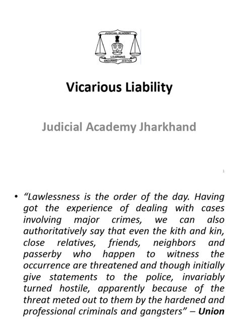 Vicarious Liability Pdf Aiding And Abetting Crimes