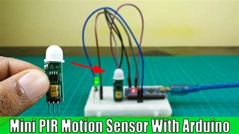 How To Use Mini PIR Motion Sensor With Arduino HC SR SriTu Hobby