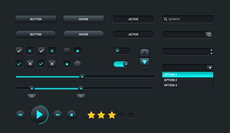 Web UI Design Elements On Behance