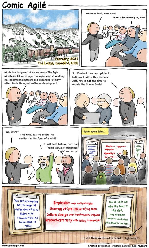 Comic Agilé On Linkedin Agile Comicstrips Scrum Agilemanifesto