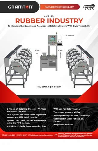 Auto Batch Weighing Scale Kg At Unit In Pune Id