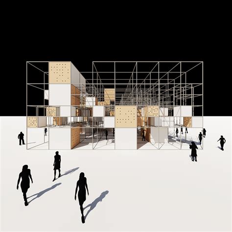 Cubes In Random Grid Rhino Grasshopper Behance