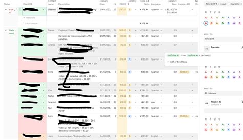 shade alternating rows in a table tips and hacks coda maker community