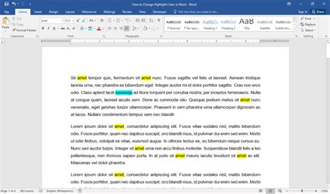 Colors for highlighting in word Word и Excel помощь в работе с программами