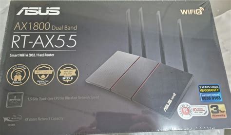 Asus AX Dual Band Router Computers Tech Parts Accessories Networking On Carousell