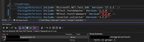 MSTestAdapter Failed To Discover Tests Because Method Get DataRow In Type Microsoft