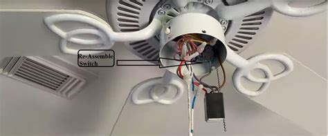 Replacement Of Ceiling Fan Switch Smart Ceiling Fan Switch Up Or Down Steps
