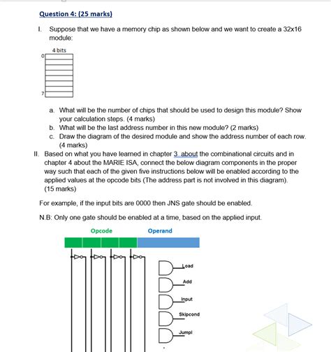 Solved The Size Of The Memory Chip Is X And Module Chegg Com