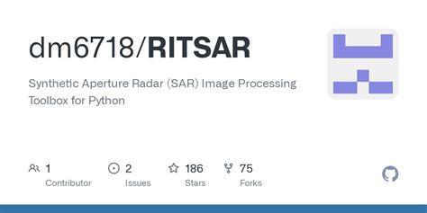 GitHub Dm RITSAR Synthetic Aperture Radar SAR Image Processing Toolbox For Python