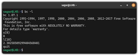Using Bc Command In Linux And Bash Scripts