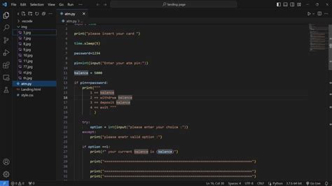 Deepak Dhupati On Linkedin Python Atmproject Softwaredevelopment