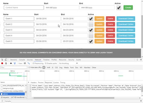 Php Streaming Csv Files To Browser Stack Overflow