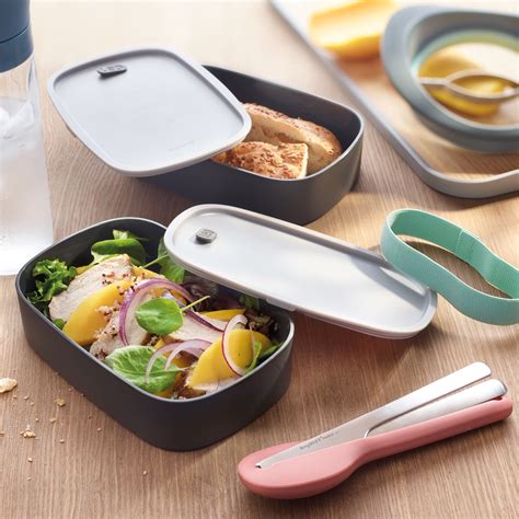 Berghoff ბერგჰოფი 🌟 ყოველთვის მზად იყავით სადილისთვის მგზავრობისას ამ კომპაქტური 𝟑 ნაწილიანი