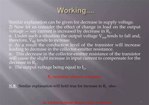 Emitter Follower Regulator Ppt