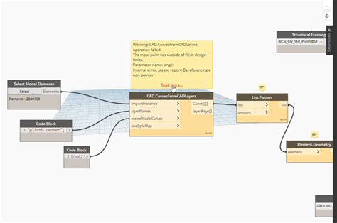 Point Lies Outside Of Revit Design Revit Dynamo