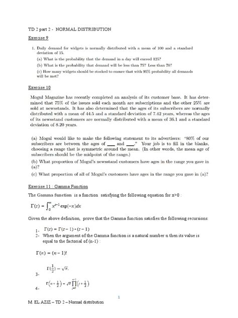 Chapter 2nd Exercises Part2 Pdf Chi Squared Distribution Random