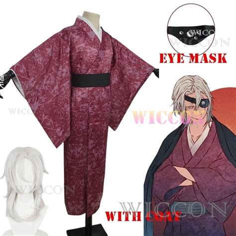 Uzui Tengen Fantasy Anime Demon Cosplay Slayer Costume Disguise Adult
