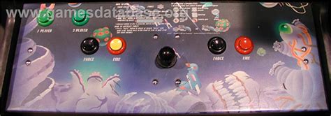 R Type Arcade Artwork Control Panel