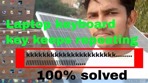 how to fix laptop keyboard auto pressing youtube