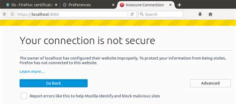 Tls Firefox Certificate Cant Be Installed Information Security Stack Exchange