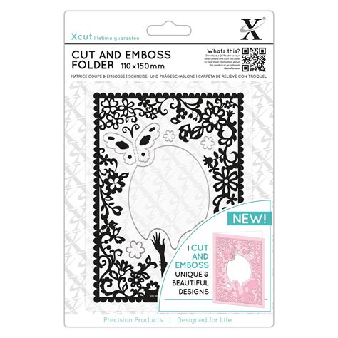 Xcut Cut And Emboss Folder 110mm X 150mm Elegant Lady Michaels