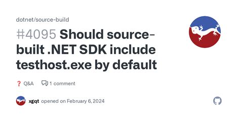 should source built sdk include testhost exe by default · dotnet