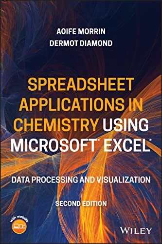 spreadsheet applications in chemistry using microsoft excel data