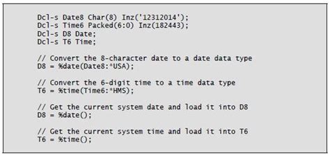 Data Manipulation Operations Using Free Format Part Three Mc Press
