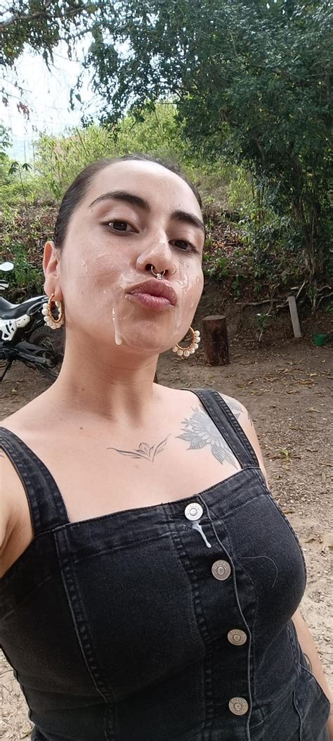 I Made My Man Cum On My Pretty Face Link In Bio Rcumfetish