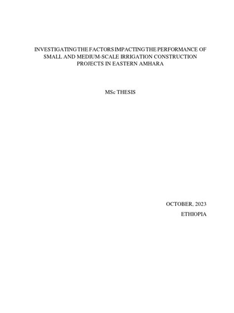 Thesis Preamble Pdf Thesis Consultant