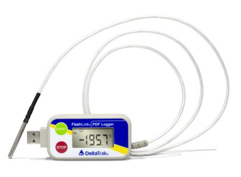 DELTATRAK PDF 200C REUSABLE DATA LOGGER WITH CRYO PROBE MODEL 40565 PROSDATA ENGINEERING