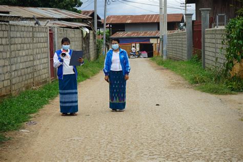 လဲချားမြို့နယ်တွင် ကိုဗစ်−၁၉ရောဂါ ကူးစက်ပြန့်ပွားမှု လျော့နည်းစေရန် အသိပညာပေး နှိုးဆော