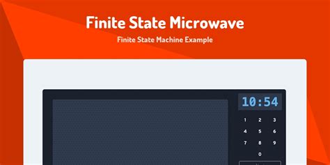 finite state microwave finite state machine example made with svelte
