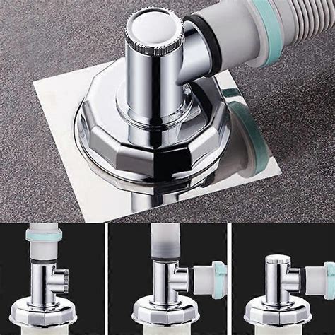Washing Machine Floor Drain Adapter Anti Overflow Bathroom Pipe Sewer