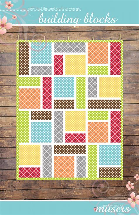 building blocks quilt qbpn pattern quilting books patterns and notions