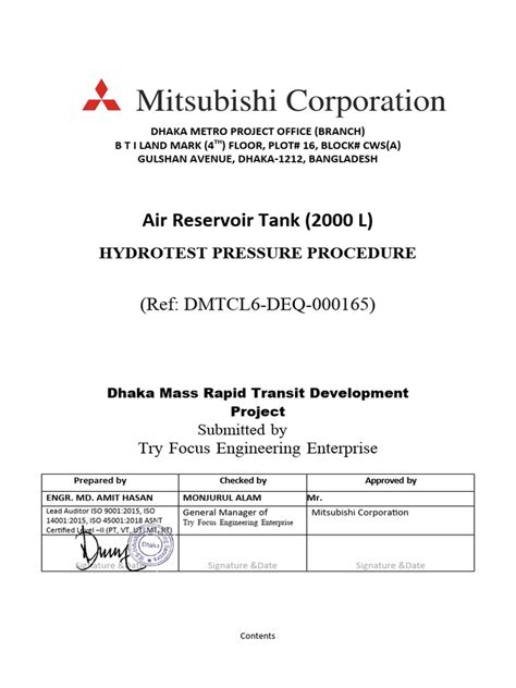Hydrotest Pressure Procedure 2023 Pdf Nondestructive Testing Pipe Fluid Conveyance