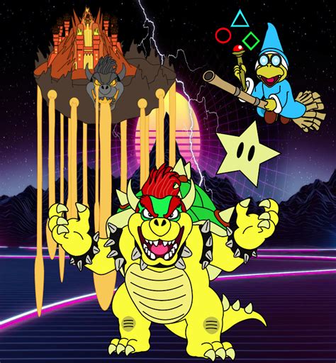 Bowser And His Kingdom By Dripptide On Deviantart