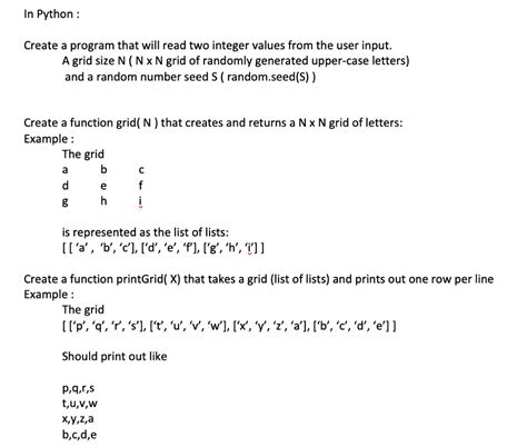 Solved In Python Create A Program That Will Read Two Integer