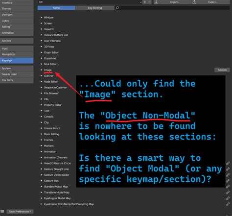 Customization Is There Any Smart Trick To Locate Keymap Names Belonging To Specific