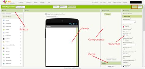how to get started with mit app inventor
