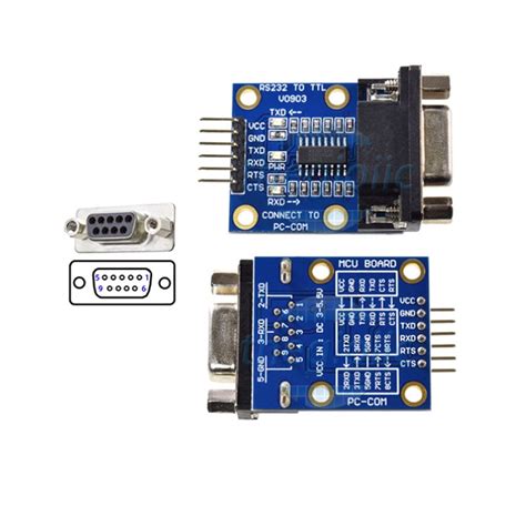 Module Chuyển Đổi Uart Ttl To Rs232 Cái Uart Ttl To Rs232 Com Db9 Ic Exar