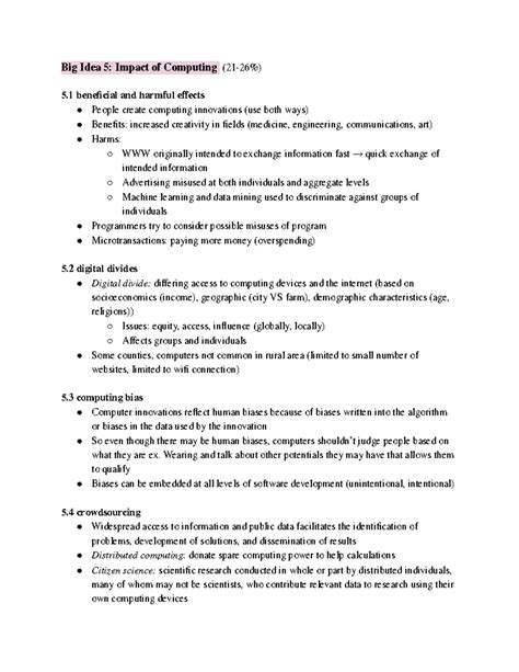 ap csp unit 5 unit 5 of ap csp based on college board and khan