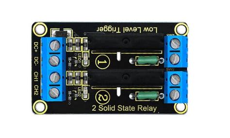 Ks Keyestudio Two Channel Solid State Relay Module Keyestudio Wiki