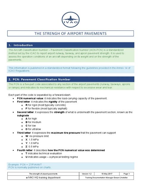 The Strengh Of Airport Pavements Pdf