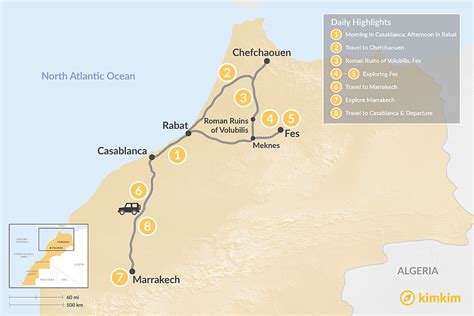 Moroccan Cities Grand Tour 8 Days Kimkim