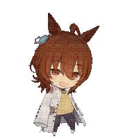 Agnes Tachyon Dance Umamusume Uma Musume Chibi Free Animated  Picmix