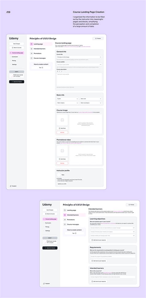 Udemy Platform Interface Redesign Uxui Behance