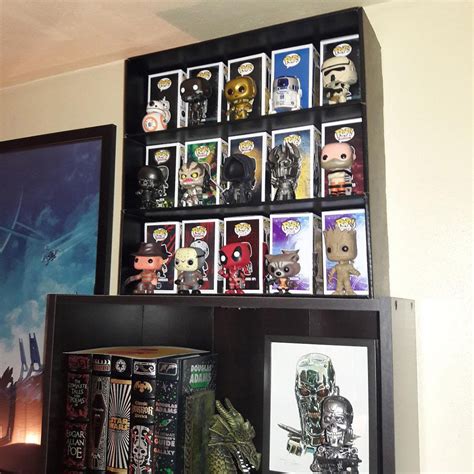 Display Geek Classic Best Funko Pop Vinyl Display Case Eco Pop Shelf