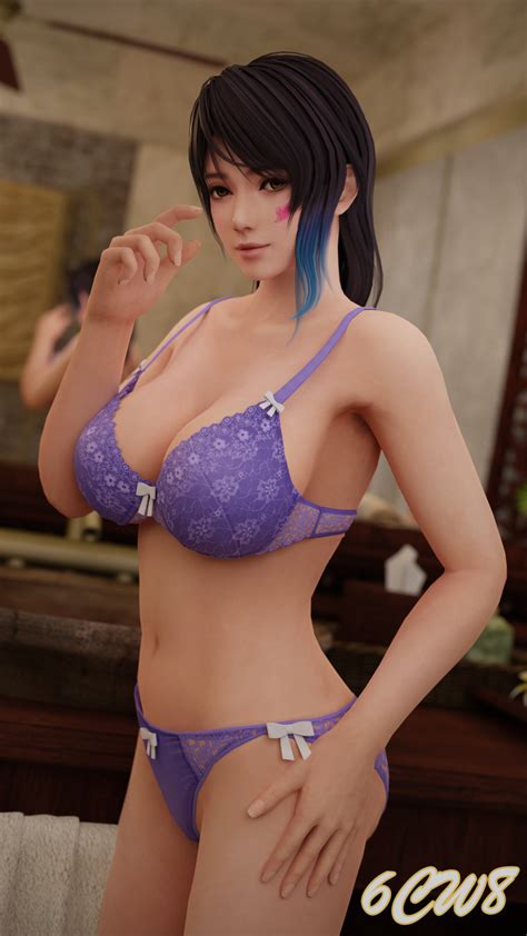Rule 34 1girls 6cw8 Alluring Amber Eyes Big Breasts Black And Blue